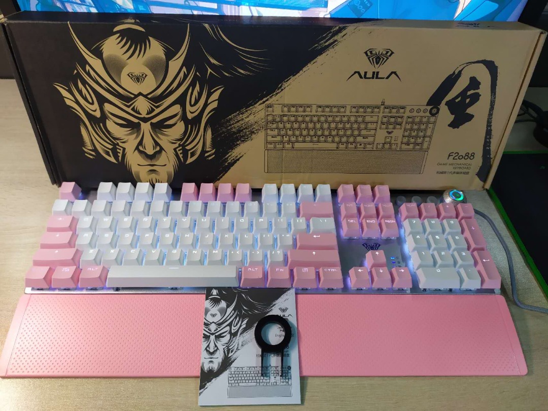 AULA F2088 Game Mechanical keyboard, Computers & Tech, Parts ...