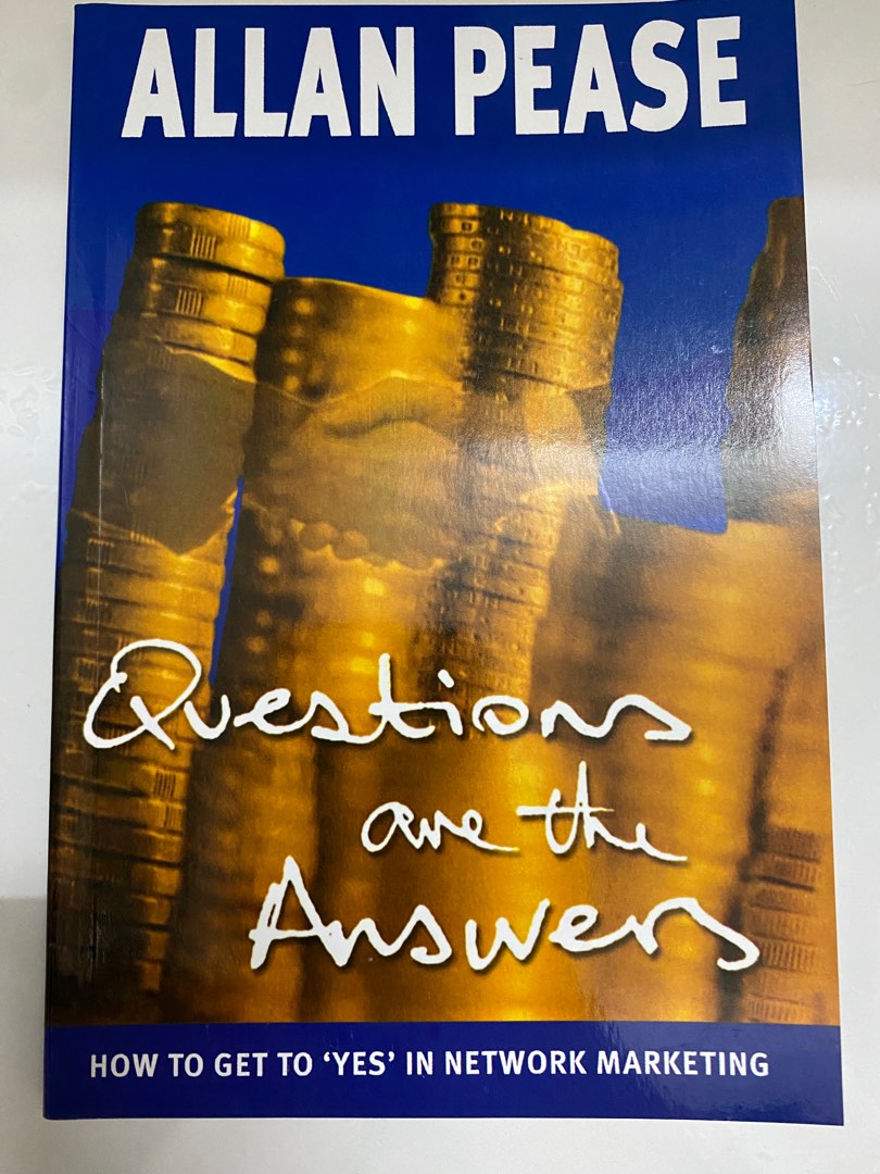 Books - Questions are the Answers (Allan Pease), Hobbies & Toys, Books ...