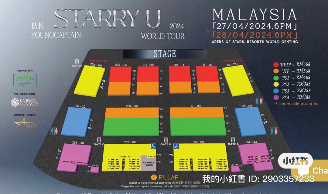 Captain concert in Genting Highland 28Apr, Tickets & Vouchers, Event ...