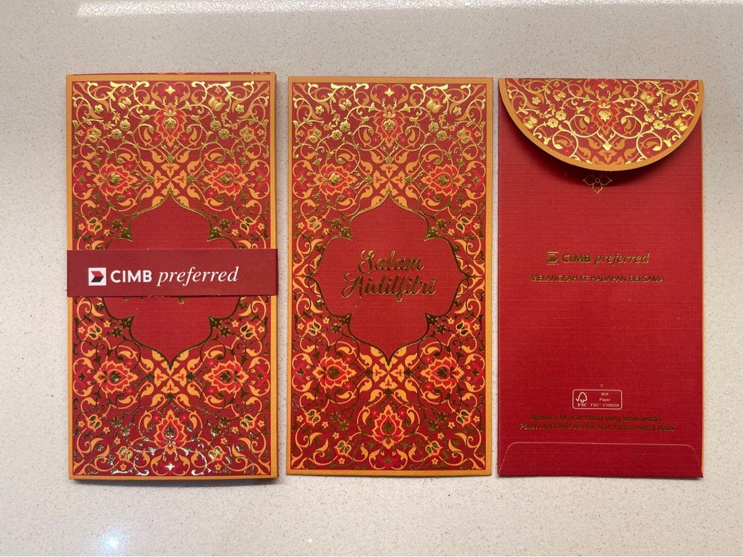 CIMB Preferred Sampul Raya 2024 / 7 pieces / SDR, Hobbies & Toys ...