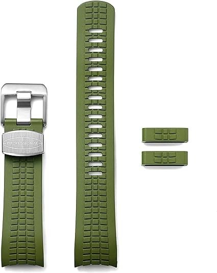 [CRAFTER BLUE] CB11 - Curved End Rubber Strap For Seiko SKX / 5 Sports ...