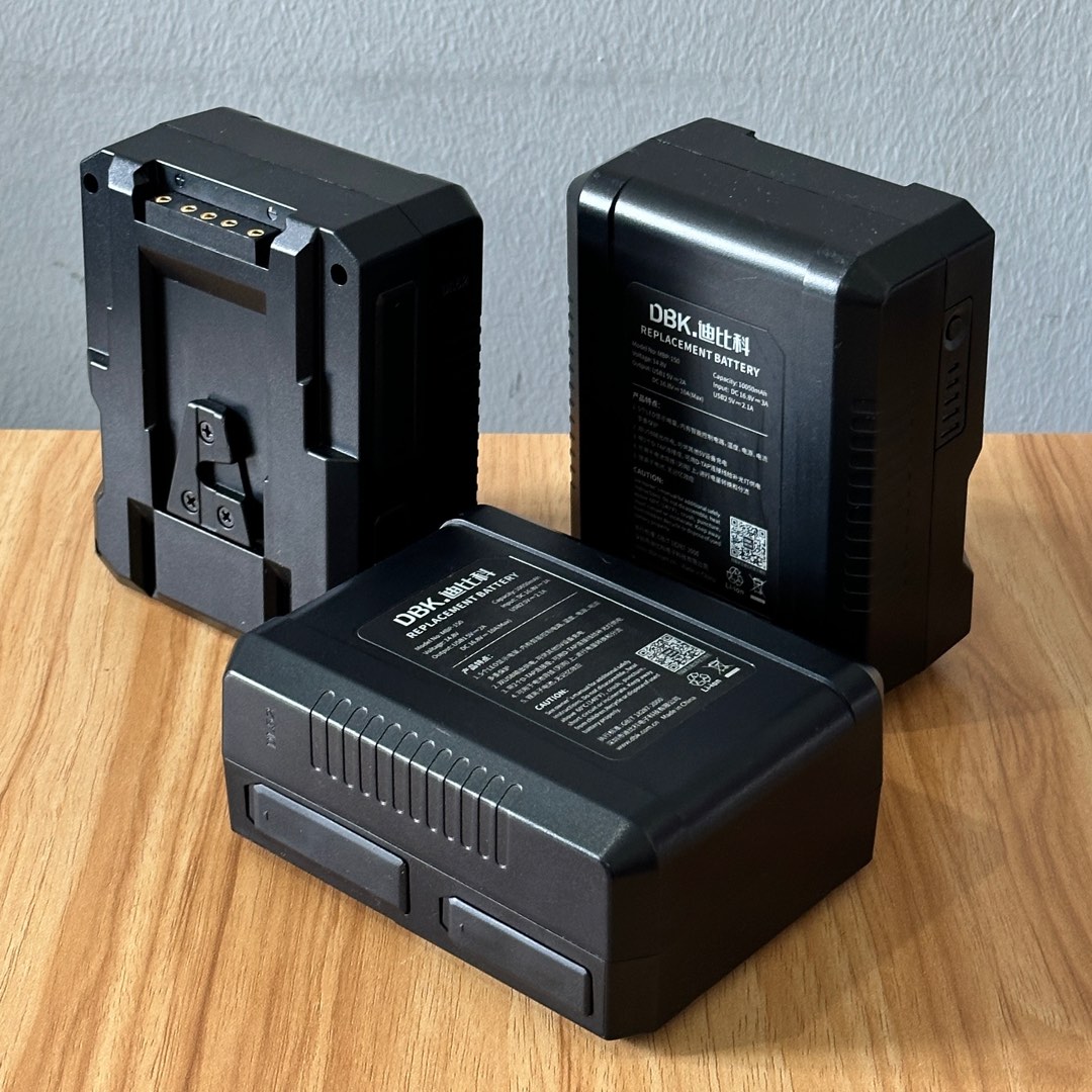 DBK V MOUNT MBP-150wh, Photography, Photography Accessories, Batteries & Chargers on Carousell