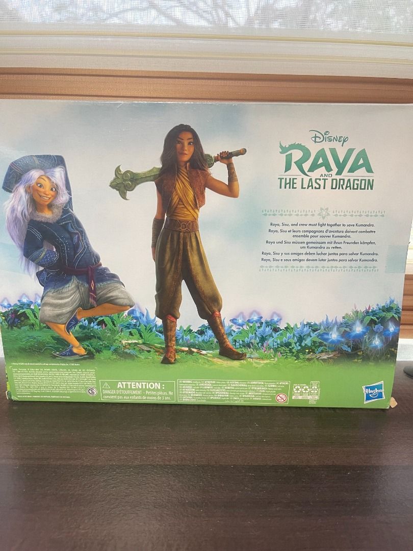 Disney Raya and the Last Blue Dragon Land of Kumandra 20+ Figure Play ...