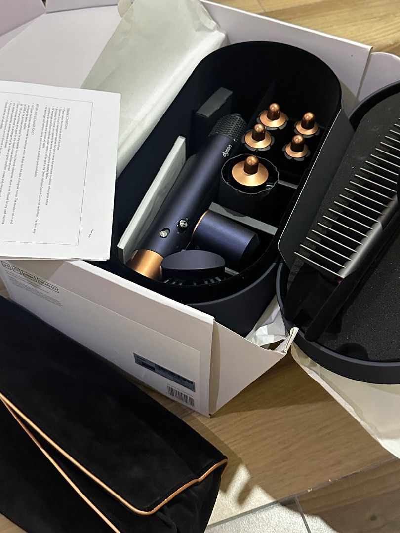 Dyson Air Wrap Full Set with Receipt, TV & Home Appliances, Other Home ...