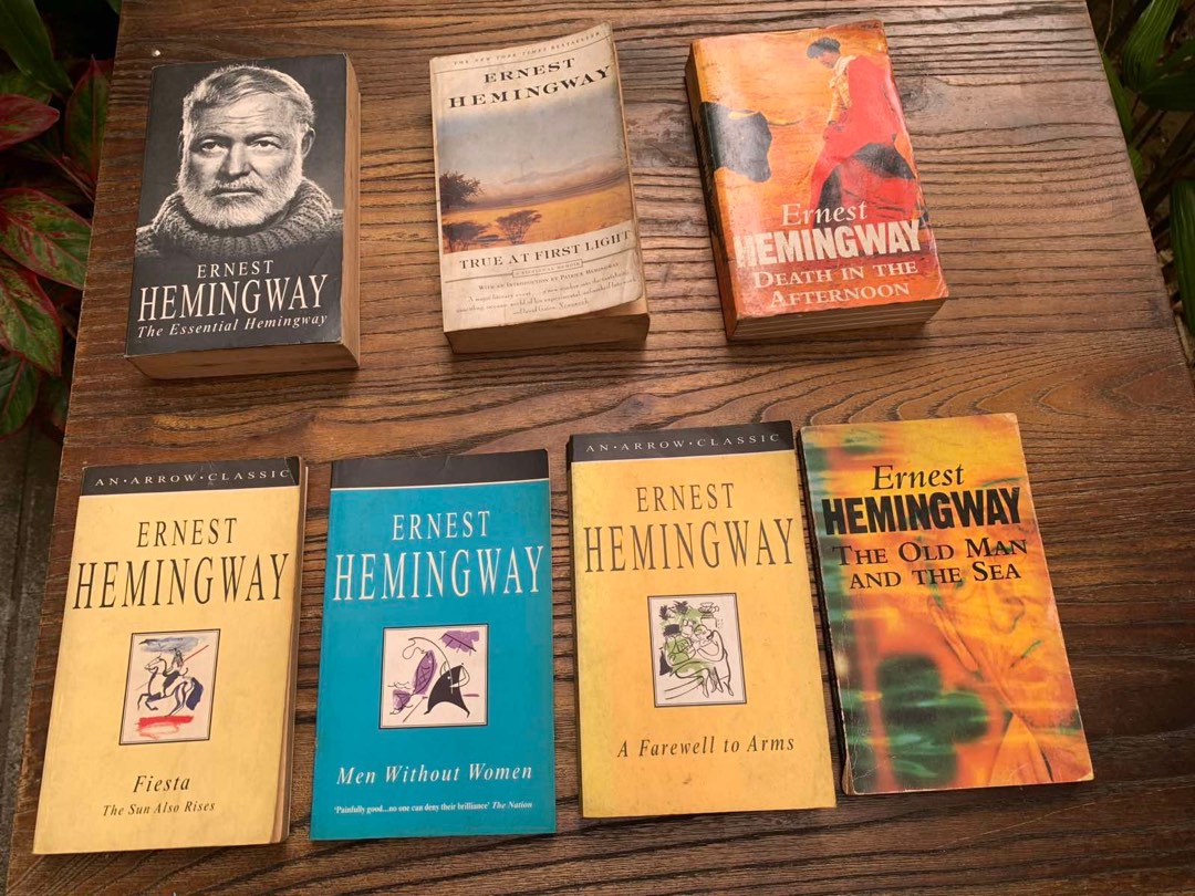 Ernest Hemingway Book Collection, Hobbies & Toys, Books & Magazines ...