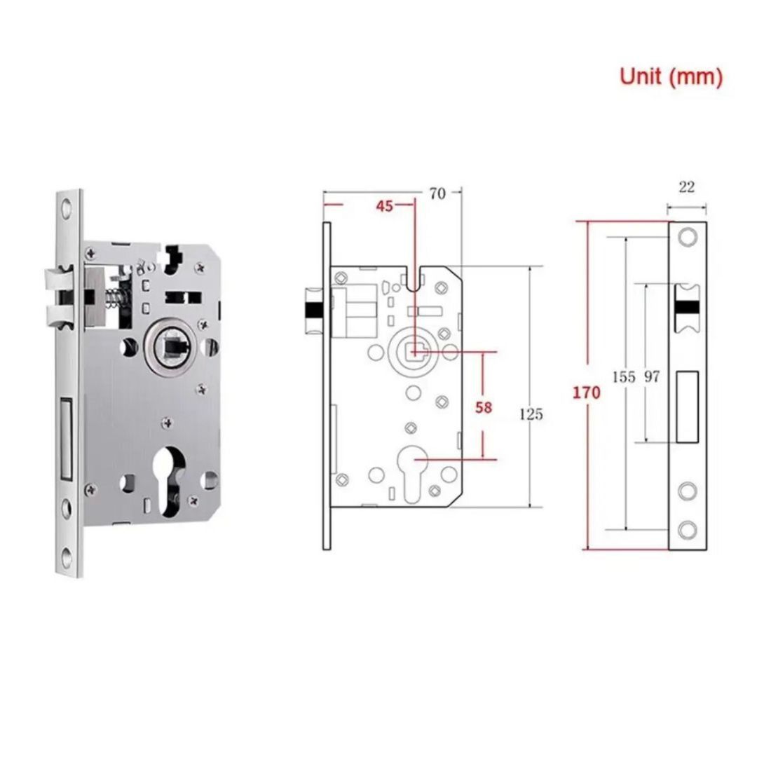 Falcon Smart Door Lock Remote Unlock Biometric Fingerprint Handle ...