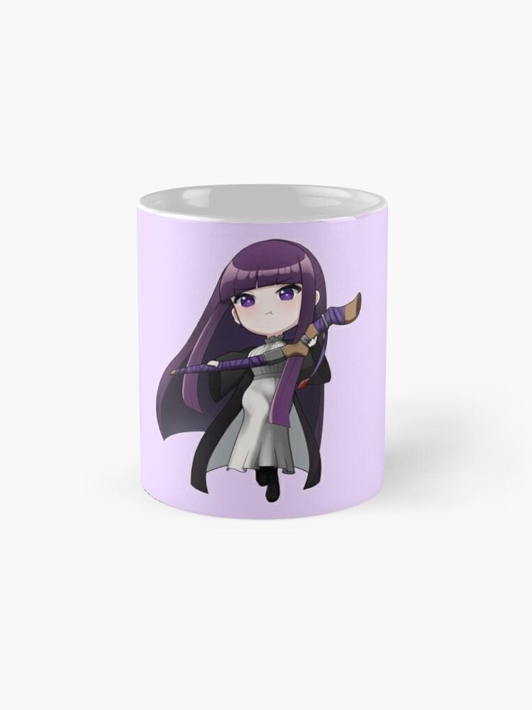 Fern Pouting Face Frieren Beyond Journey's End Cup Fanart Anime ...