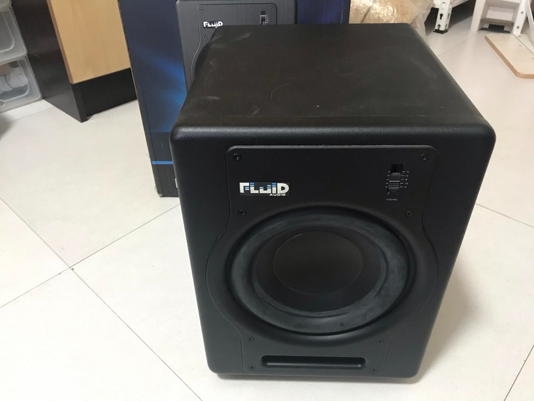 Fluid Audio F8S Active Subwoofer, Audio, Soundbars, Speakers & Amplifiers on Carousell