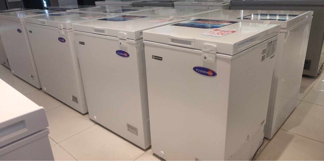FUJIDENZO INVERTER CHEST FREEZER, TV & Home Appliances, Kitchen ...