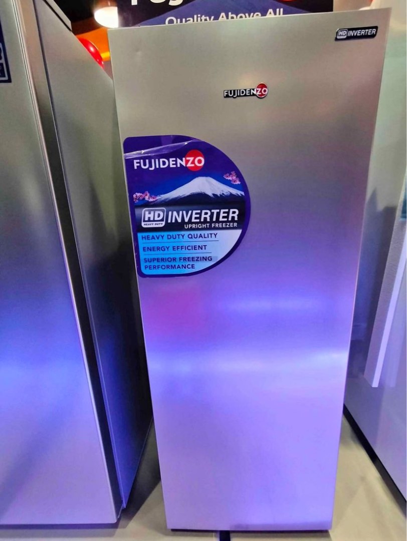 FUJIDENZO UPRIGHT INVERTER FREEZER, TV & Home Appliances, Kitchen ...