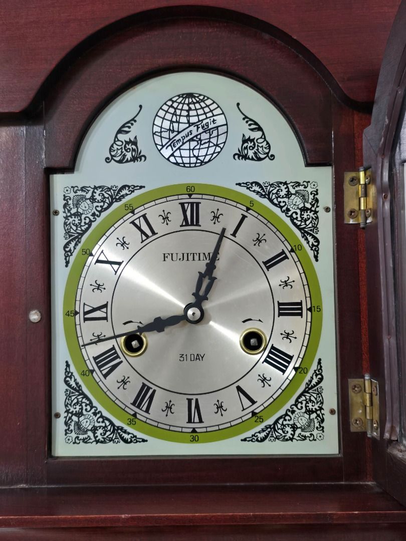 Fujitime Tempus Fugit Antique Grandfather Floor Standing Clock ...