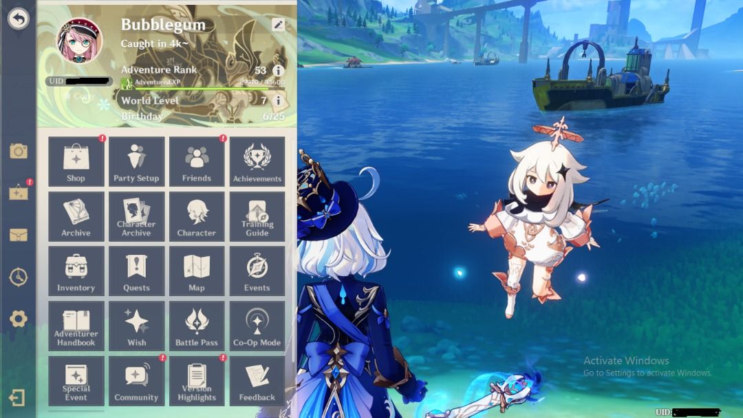 Furina C3 + Sig Genshin Impact Rush, Video Gaming, Video Games, Others ...