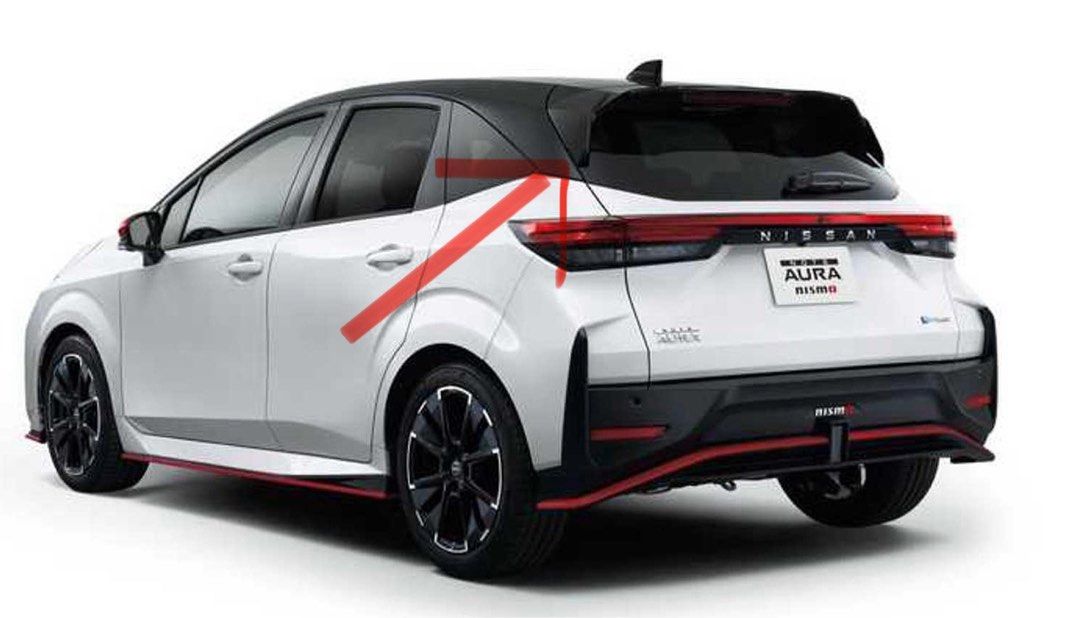 [PWP] Genuine Nissan Note E13 AURA Rear Wing, Car Accessories ...