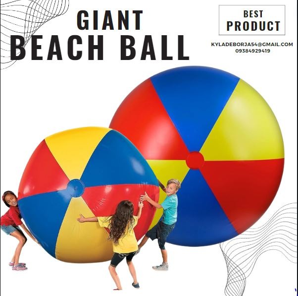 GIANT BEACH BALL, Sports Equipment, Sports & Games, Water Sports on ...