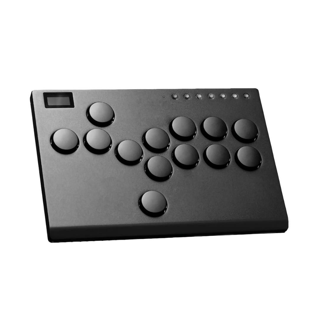 Haute42 Metal Leverless Hitbox Controller M13 (Black), Video Gaming ...