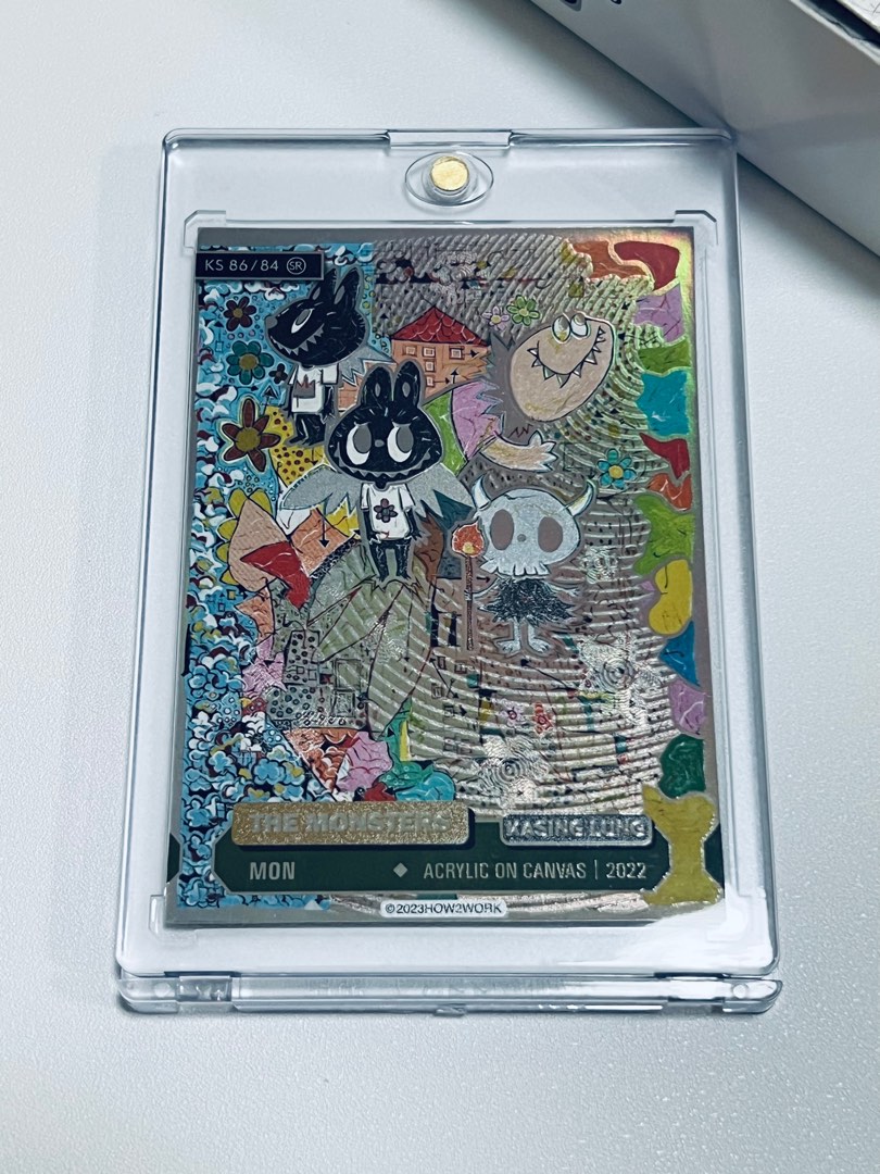 How2work zimomo labubu Trading card Series 2 龍家昇 kasinglung, 興趣及遊戲, 玩具 ...