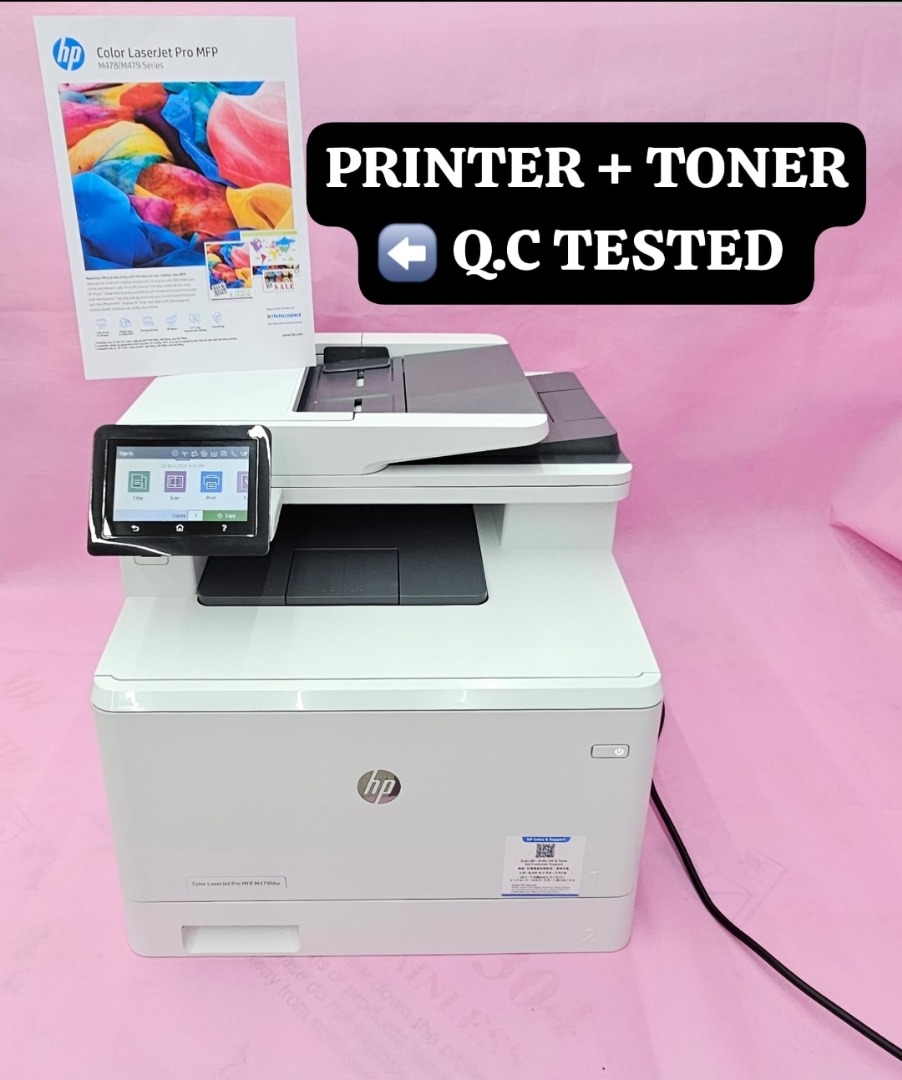 HP M479FDW COLOUR LASER MULTI-FUNCTION PRINTER, Computers & Tech ...