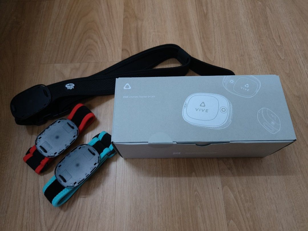 HTC 1 Vive Ultimate Tracker FBT Used for VR VRChat, Computers & Tech ...