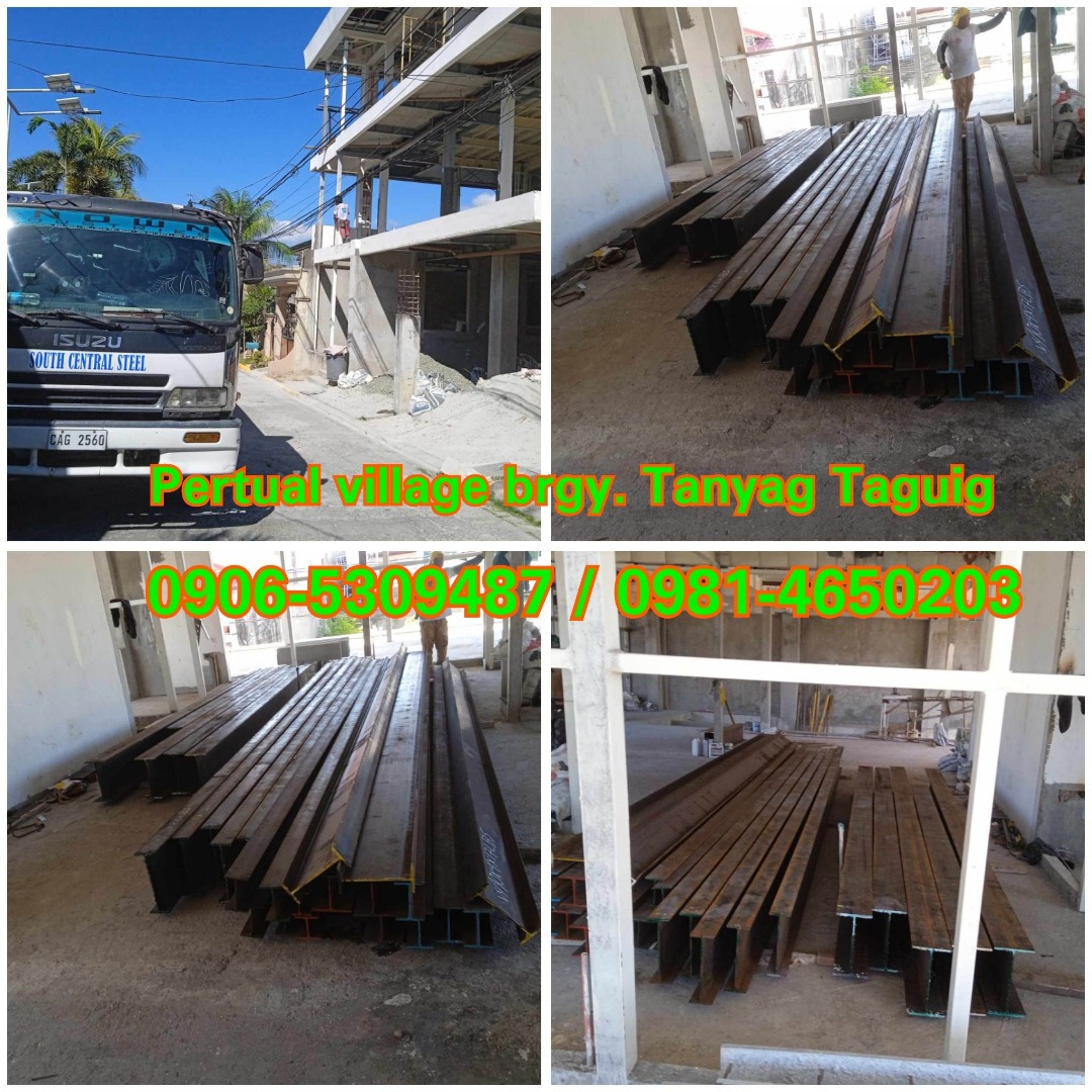 I BEAM, H BEAM, TUBULAR, ANGLE BAR, C CHANNEL, C PURLINS, MS PLATE ...