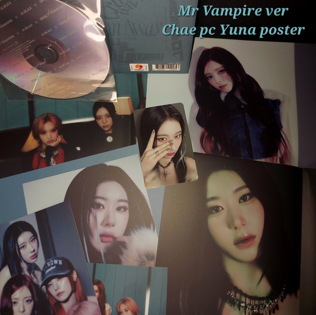 ITZY BORN TO BE special edition Mr Vampire Untouchable pc photocard album Yeji Lia Ryujin ...