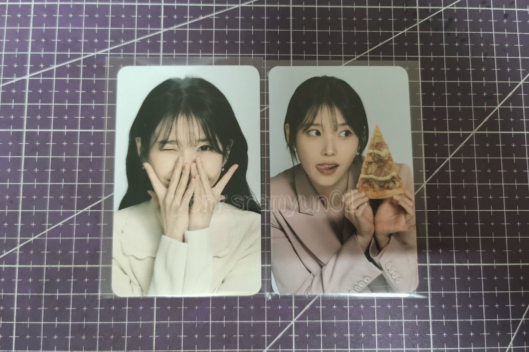 IU x Domino's Event Photocard (Rare), Hobbies & Toys, Memorabilia ...