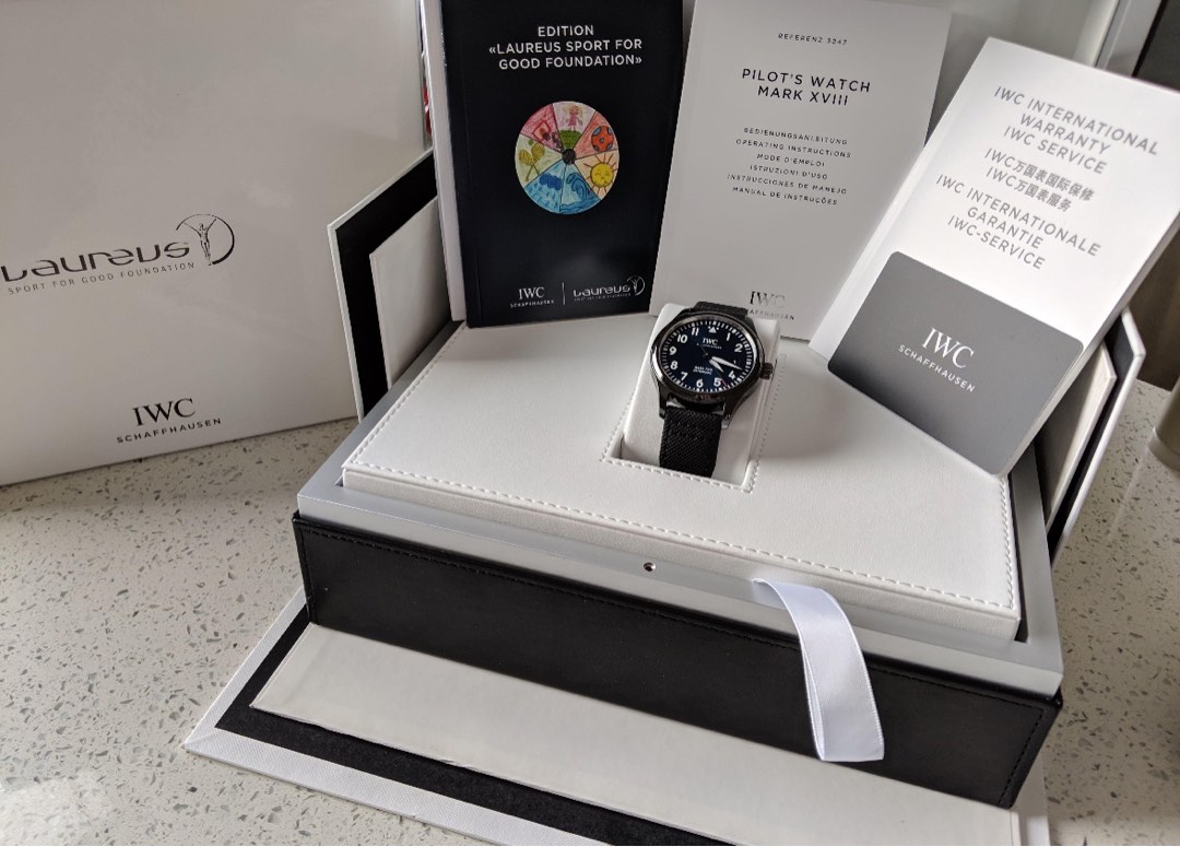 IWC pilot IW324703 Ceramic Limited edition , Luxury, Watches on Carousell