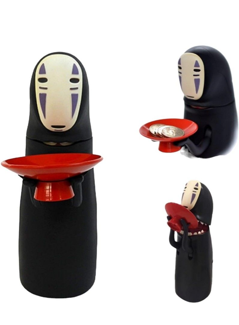 Japan Spirited Away No Face Man Kaonashi Electronic Automatic Stealing ...