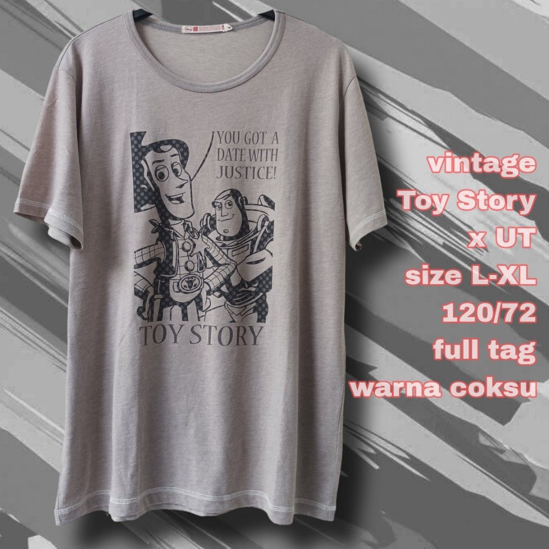 kaos vintage Toy Story x UT || ||vans adidas tnf nike carhartt levis gap hagt reebok pancoat ...