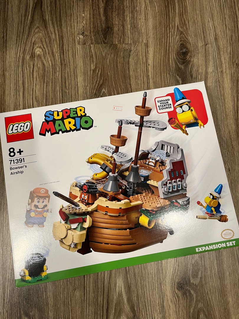 Lego 71391 Super Mario Bowser's Airship (Retired), Hobbies & Toys, Toys ...