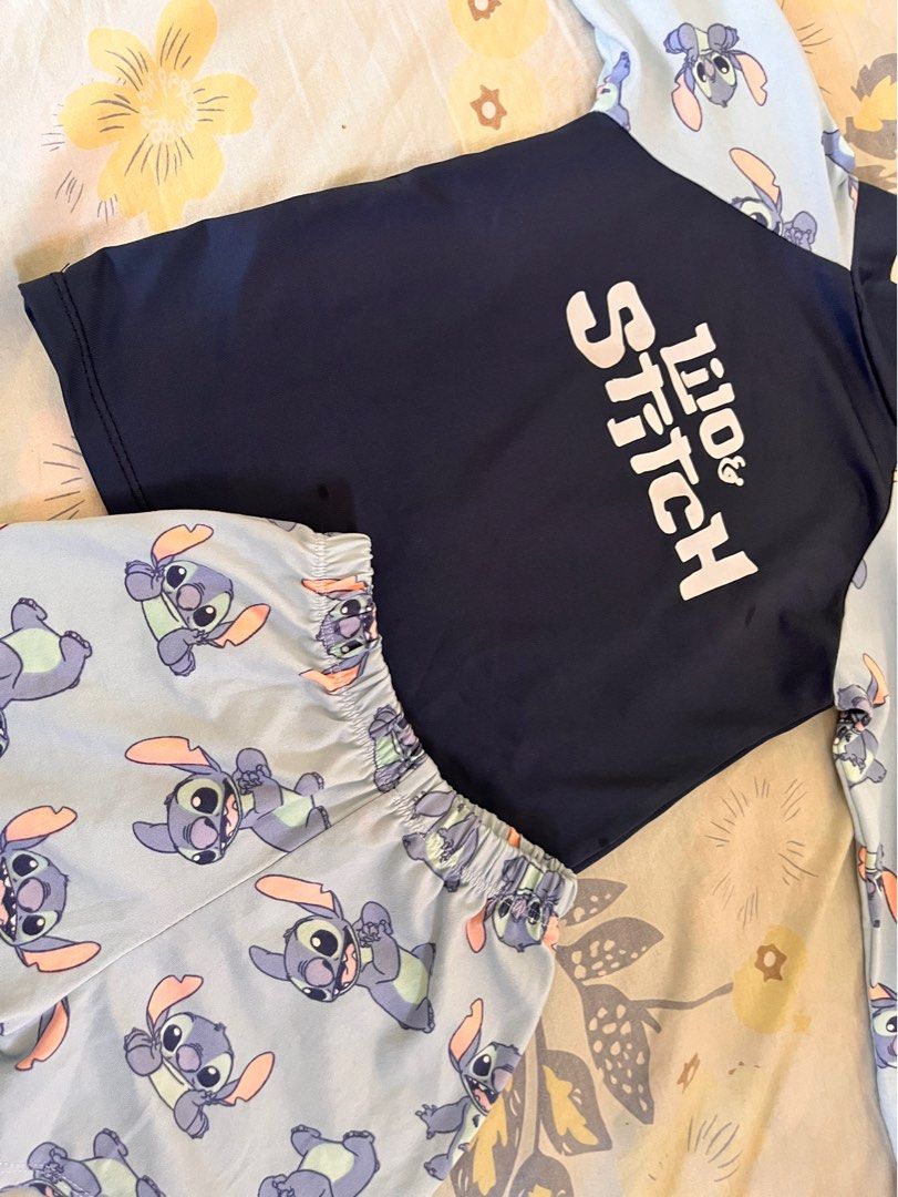 Lilo & Stitch RashGuard Unisex, Babies & Kids, Babies & Kids Fashion on ...