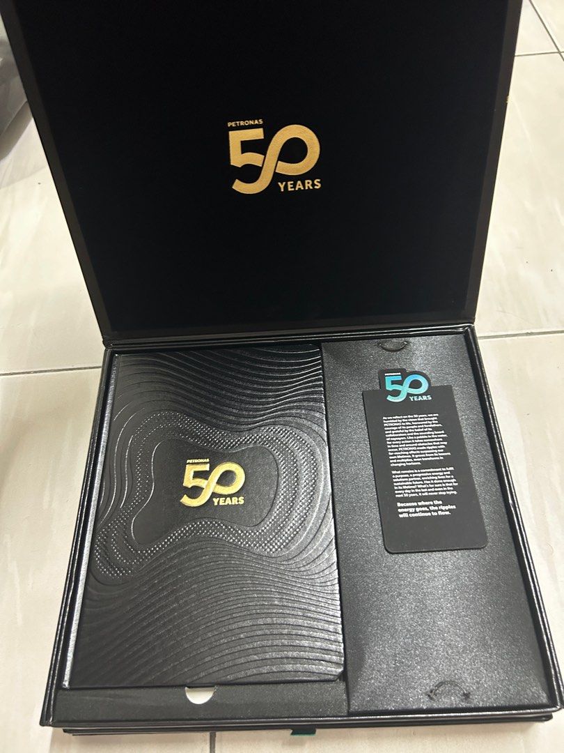 Limited edition Petronas 50th Anniversary Gift, Food & Drinks, Gift Baskets & Hampers on Carousell