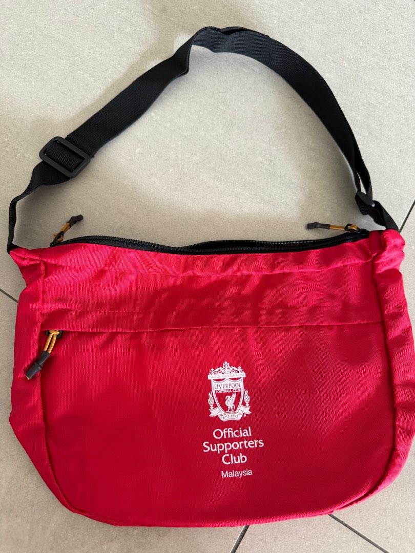 Liverpool shoulder bag, Men's Fashion, Bags, Sling Bags on Carousell