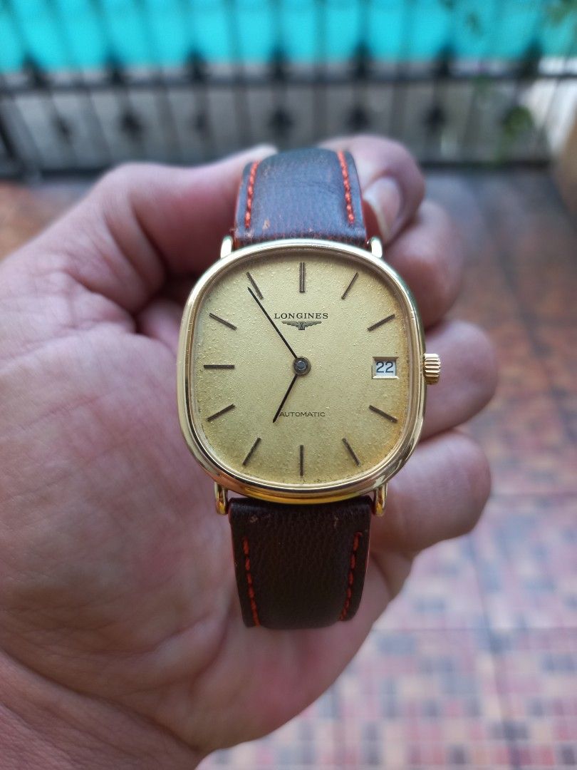 Longines Automatic vintage seiko omega mido rado cartier tank, Fesyen ...
