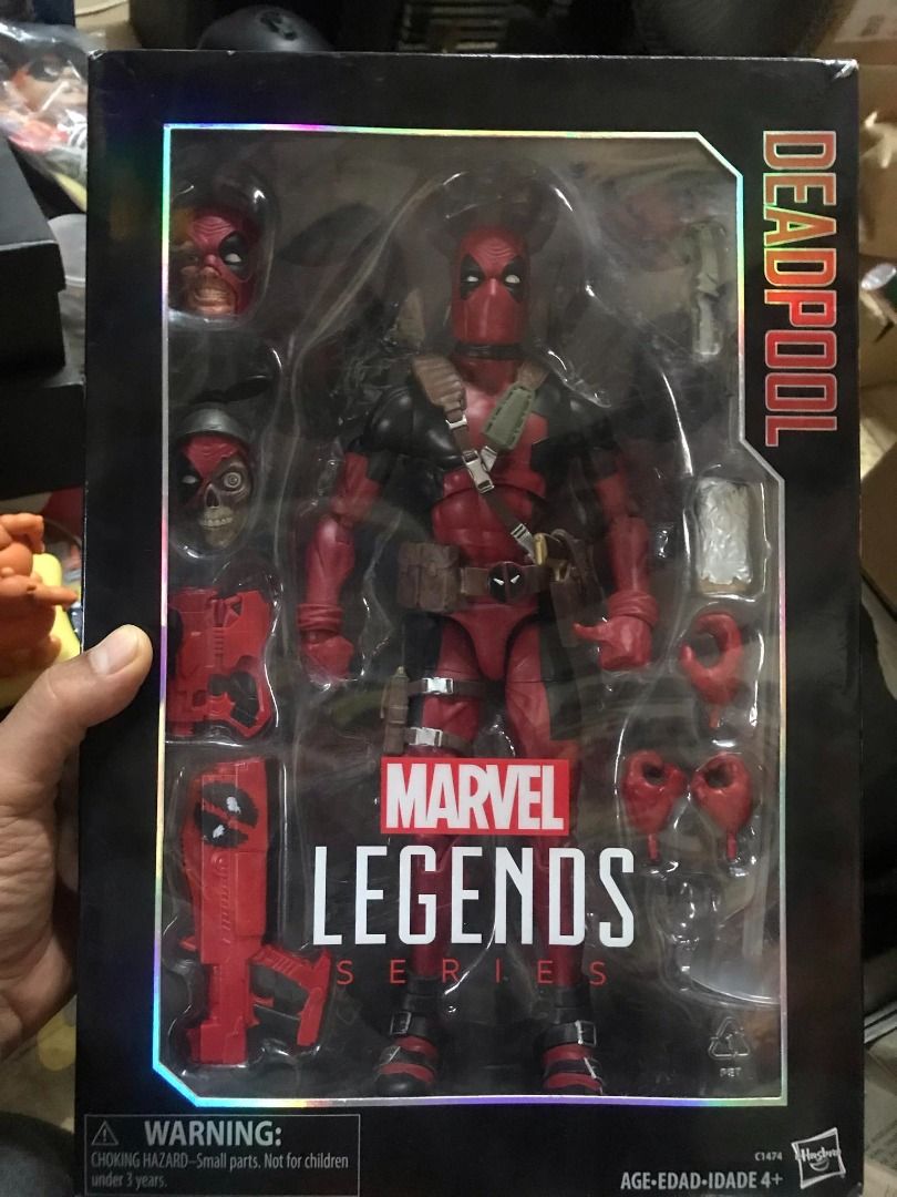 Marvel Legends 12 inch Deadpool Action Figure, Hobbies & Toys, Toys ...