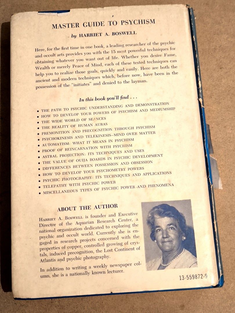 Master Guide To Psychism Psychic Human Auras Astral Vintage Book By ...