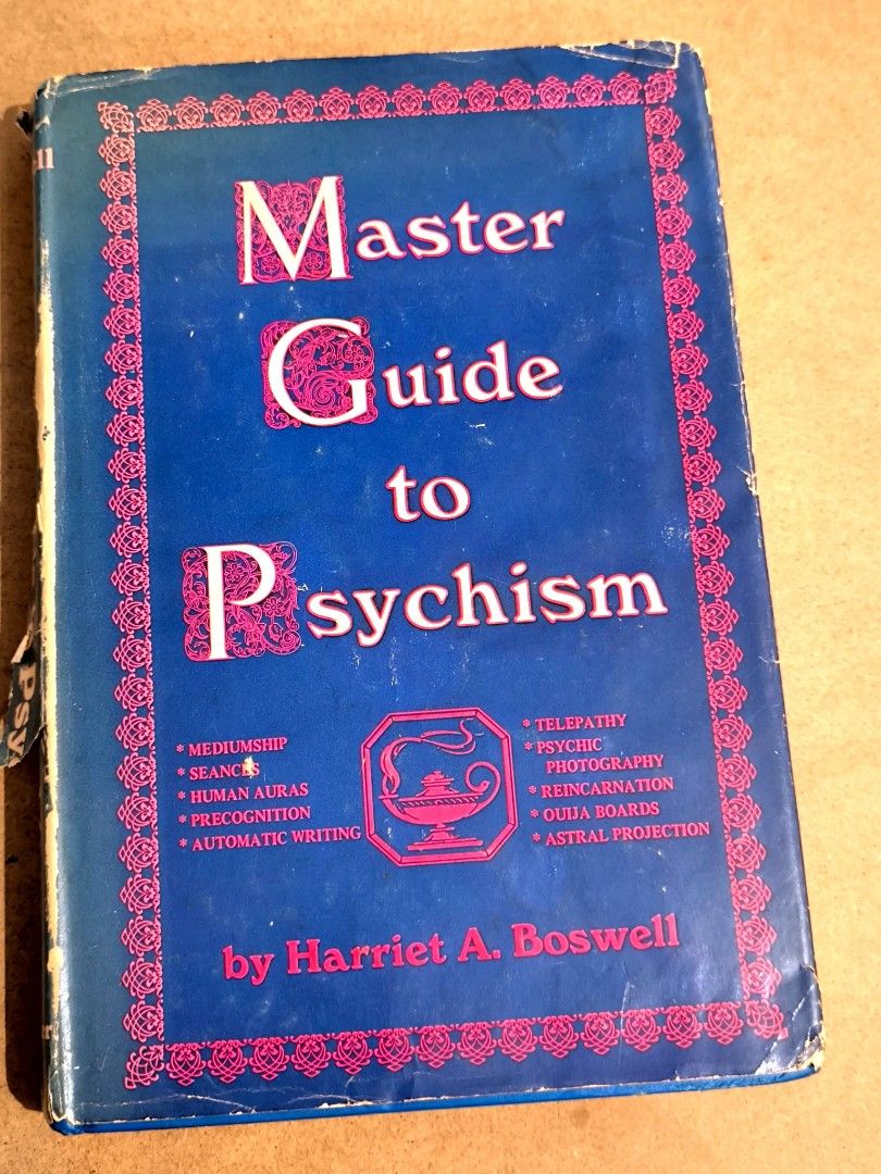 Master Guide To Psychism Psychic Human Auras Astral Vintage Book By ...