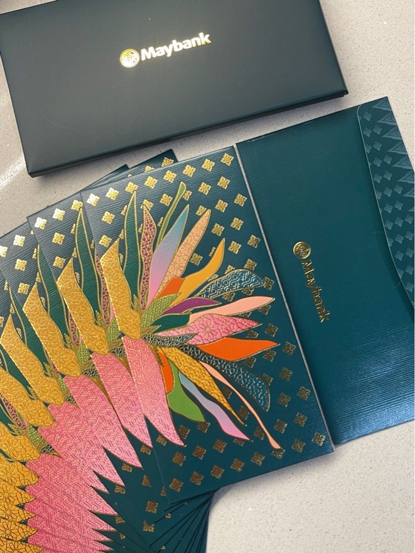 [sold] Maybank Premium Sampul Raya 2024 / 12 pieces + Box / SDR ...