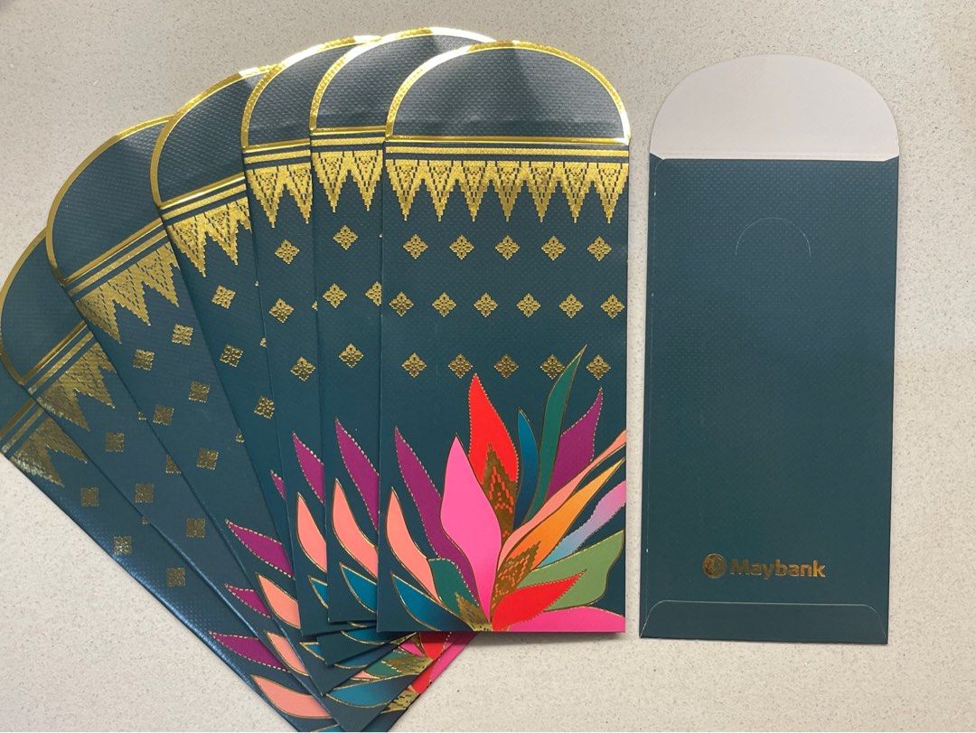 Maybank Sampul Raya 2024 / 8 pieces / SDR, Hobbies & Toys, Stationery ...