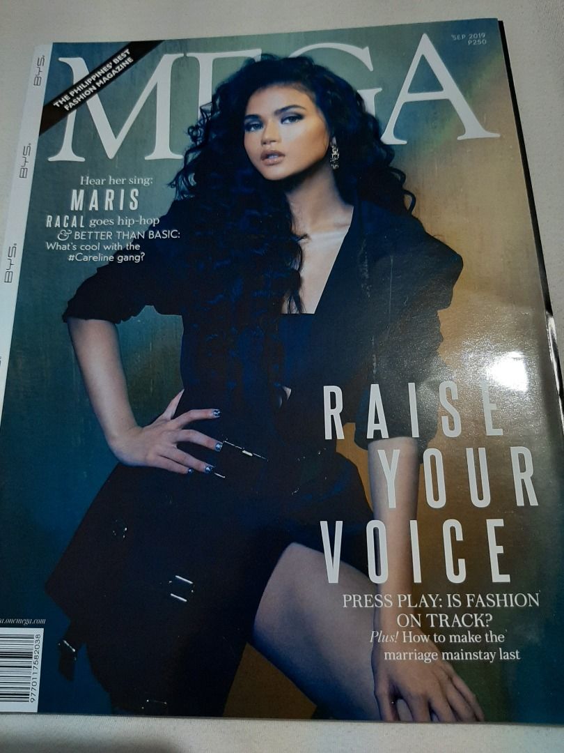 Mega Magazine Sep 2019 Maymay Entrata KZ Tandingan Maris Racal Jess ...