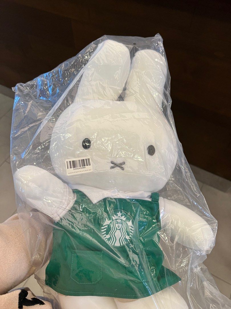 Miffy Starbucks plush toy, Hobbies & Toys, Toys & Games on Carousell