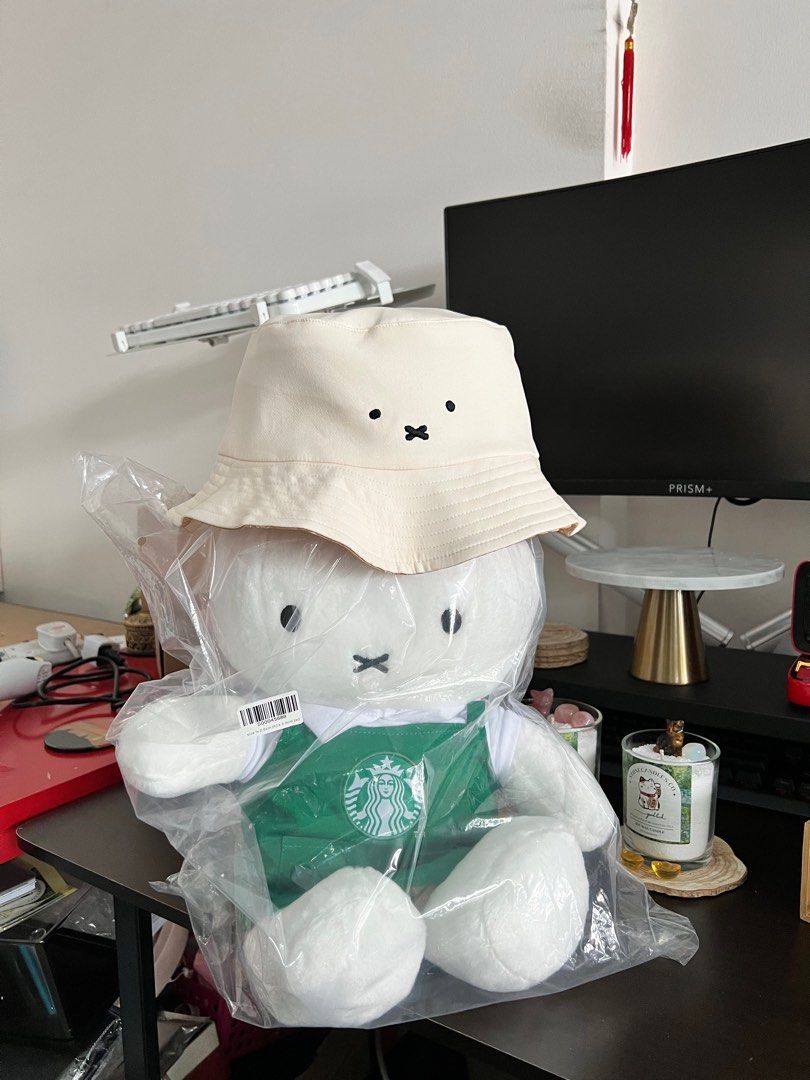 Miffy Starbucks plush toy, Hobbies & Toys, Toys & Games on Carousell