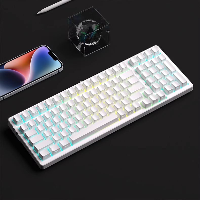 minimalist Mechanical Keyboard Letter Side Engraving Keycaps keycaps ...