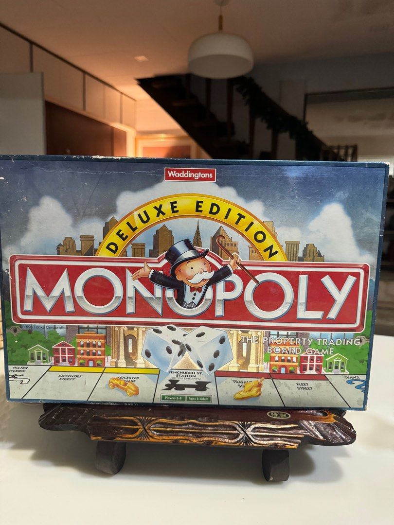 Monopoly Deluxe Edition board game, Video Gaming, Gaming Accessories ...