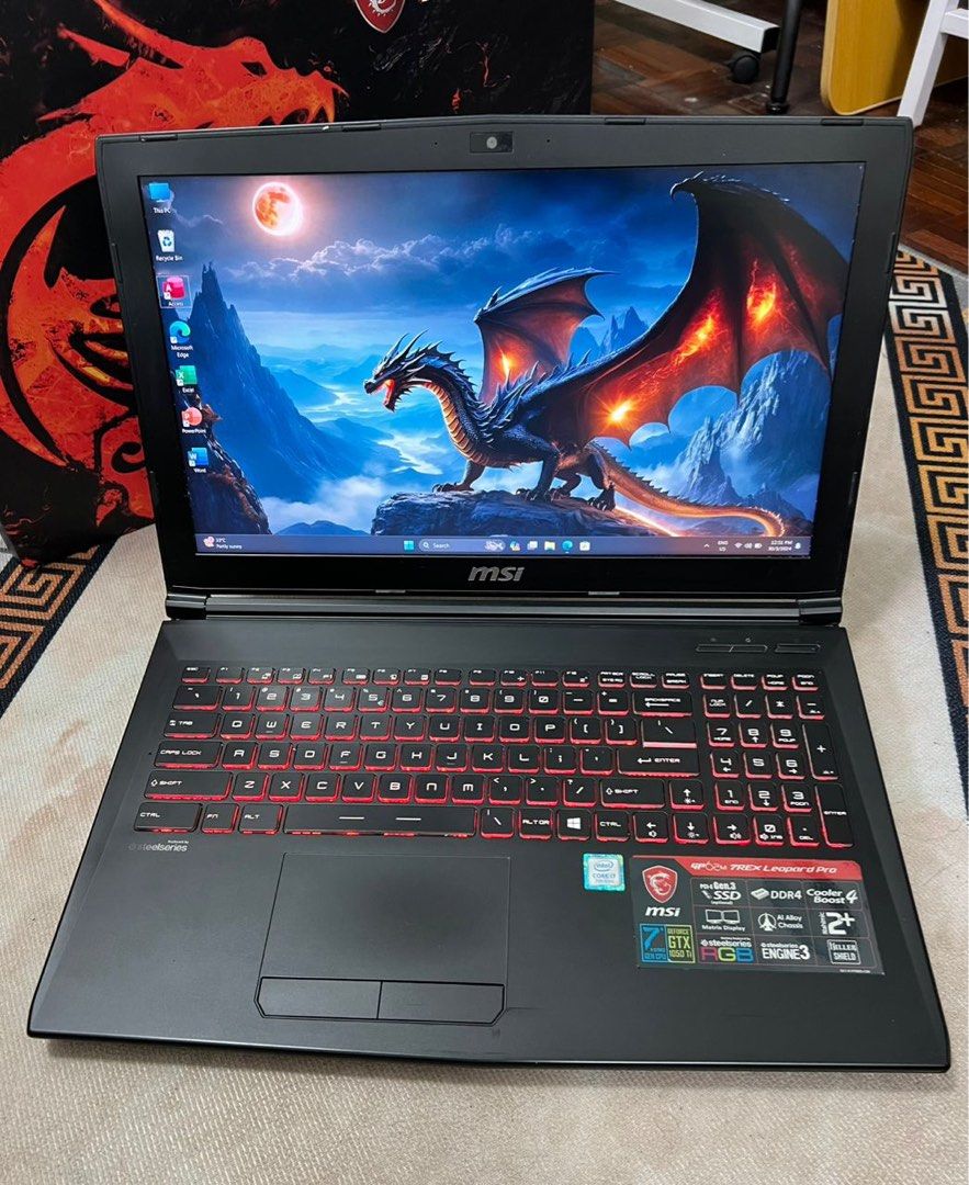 MSI Gaming Laptop Core i7 With GTX Graphic Ram 16GB# Dual Storage SSD ...