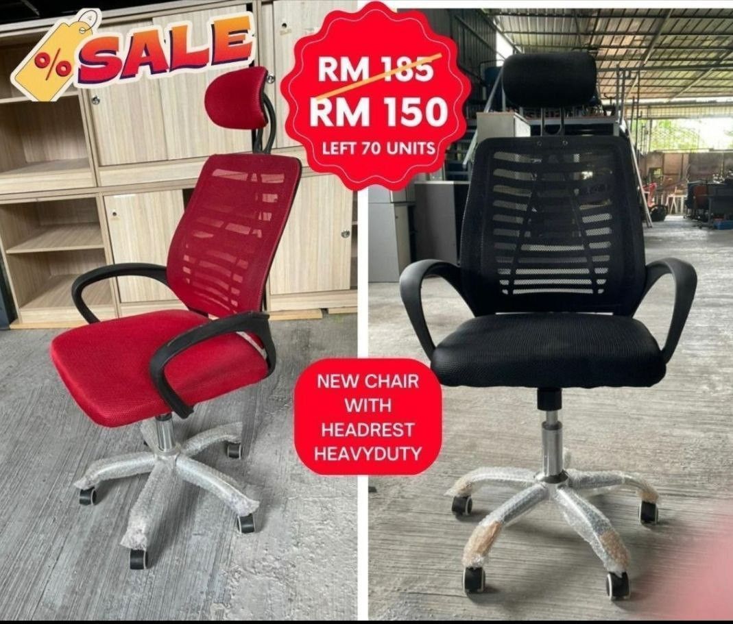 New Office Chair SALE !, Furniture & Home Living, Furniture, Chairs on ...