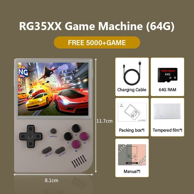 Original ANBERNIC RG35XX Portable Retro Handheld Video Game Console ...