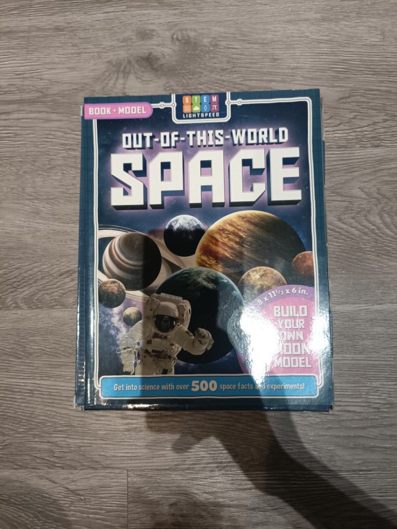 OUT OF THIS WORLD SPACE BOOKS MODEL HARD COVER BUKU TENTANG LUAR ...