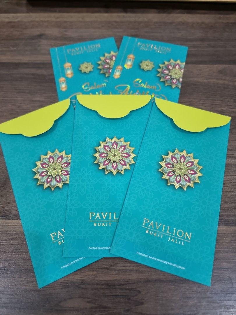 Packet Raya Pavillion 2024| Green Packet raya 2024, Hobbies & Toys ...