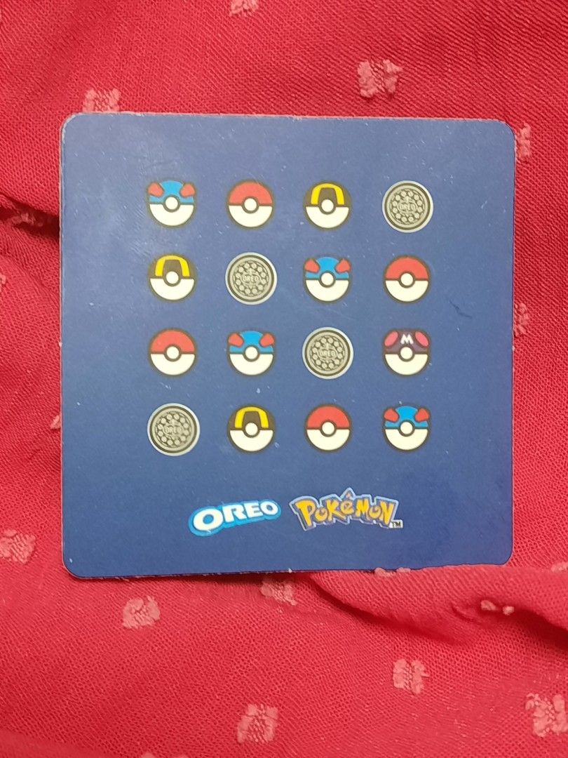 POKEMON RARE CARD (OREO COLLECTION), Video Gaming, Gaming Accessories ...