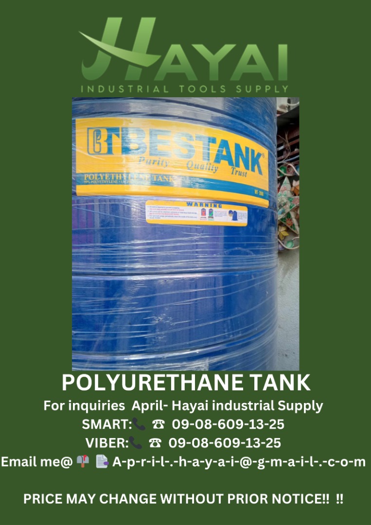 Polyurethane tank, Commercial & Industrial, Construction Tools ...